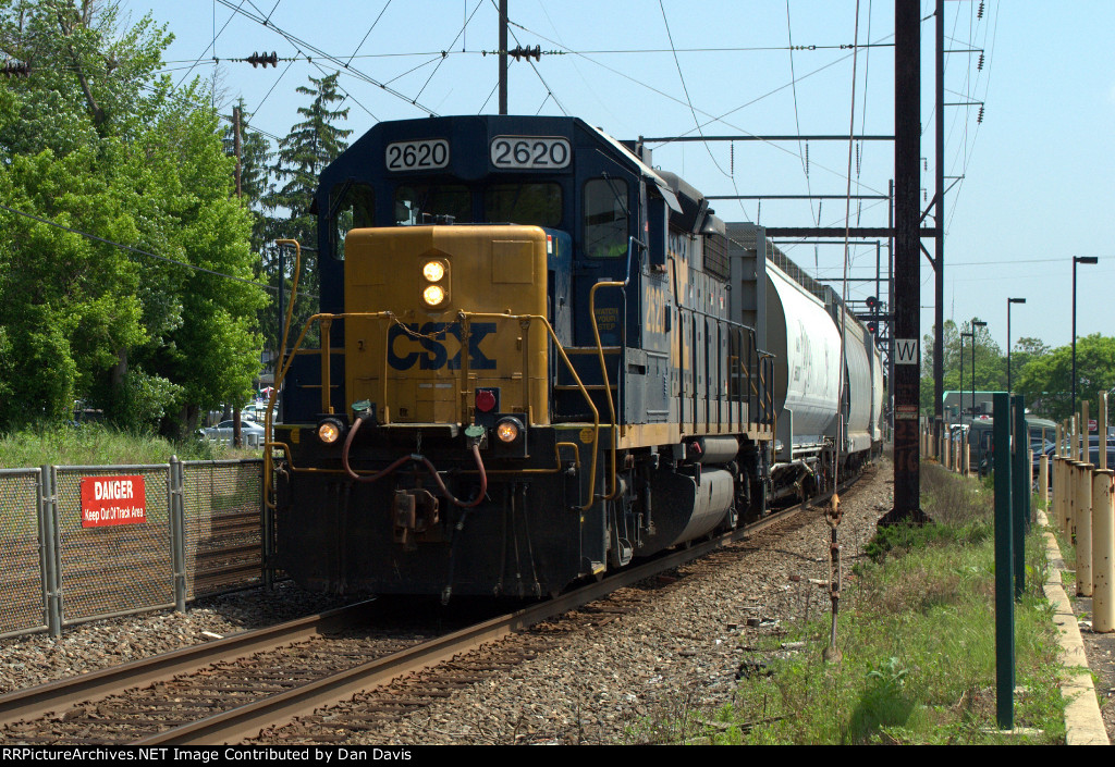 CSX GP38-2 2620 leads C770-21